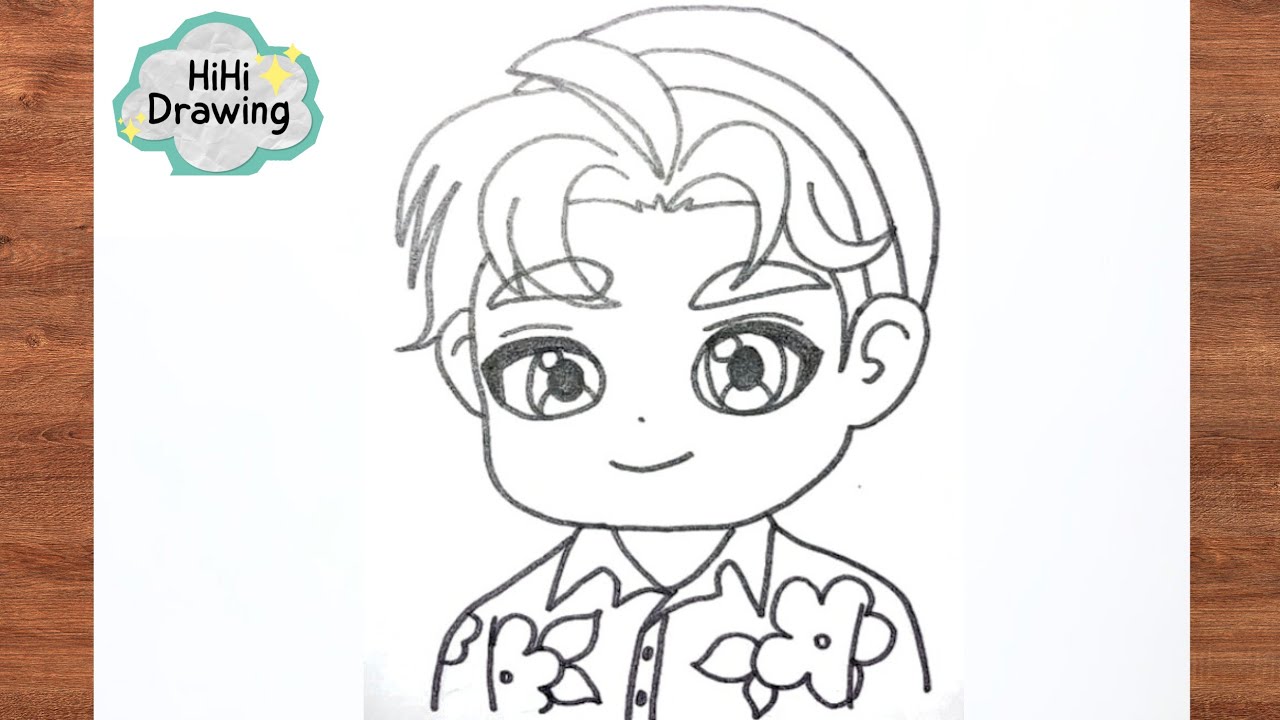 Let's Draw Chibi Abby from Kpop Demon Hunters | Easy Drawing Step by ...