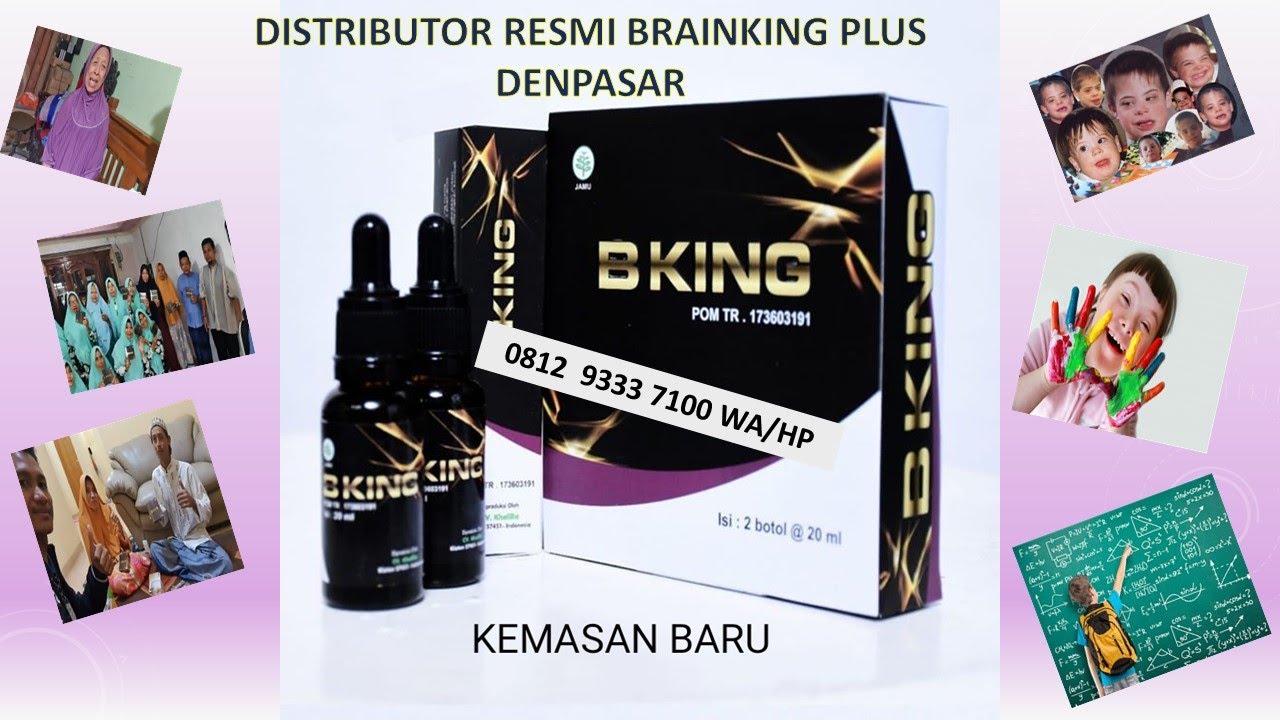 0812 9333 7100 (Admin Bking) Distributor Resmi Brainking Plus Denpasar - YouTube