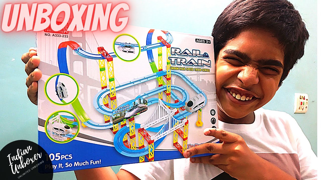 DIY Rail Train Series High Speed Unboxing, Assembling and Testing | # ...