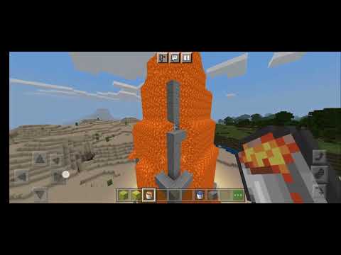 MINECRAFT IN LAWA + WATER USE BUILD (#minecraft ) - YouTube