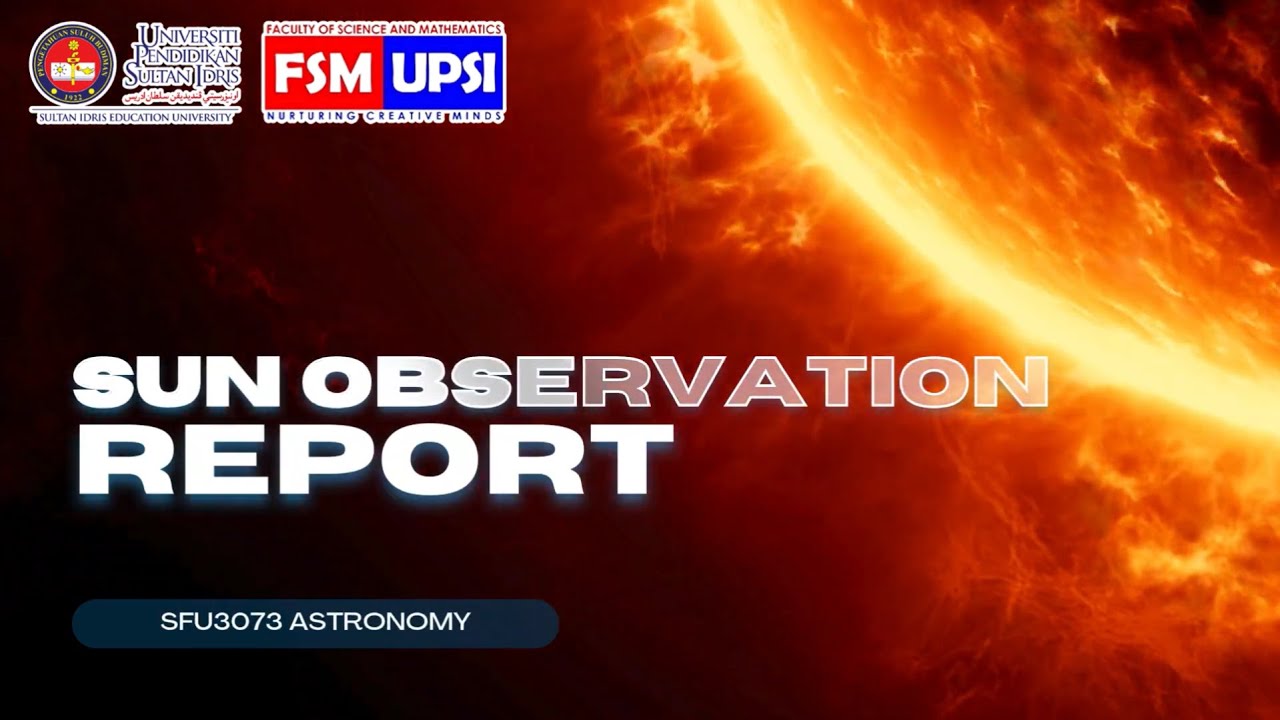 SUN OBSERVATION - YouTube