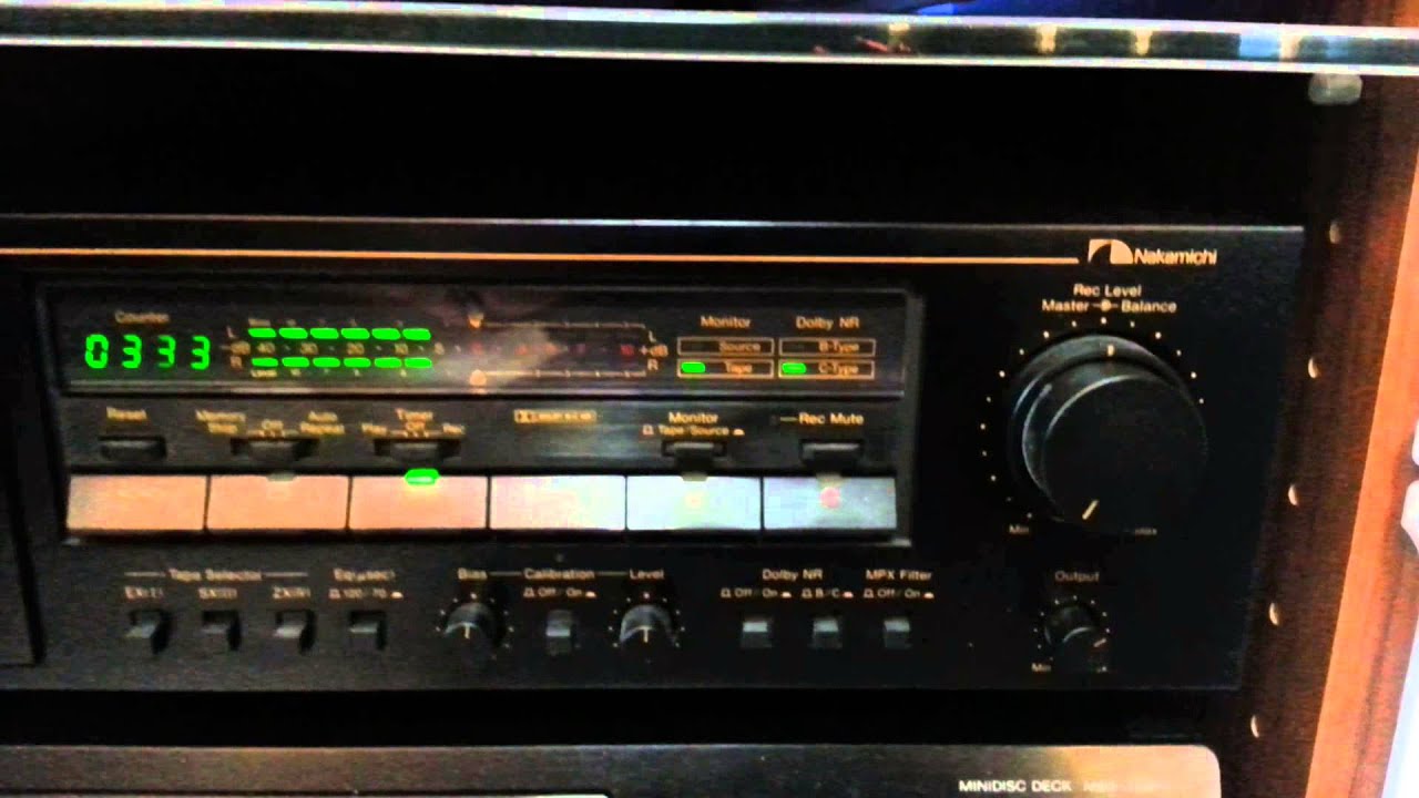 Nakamichi CR 4 - YouTube