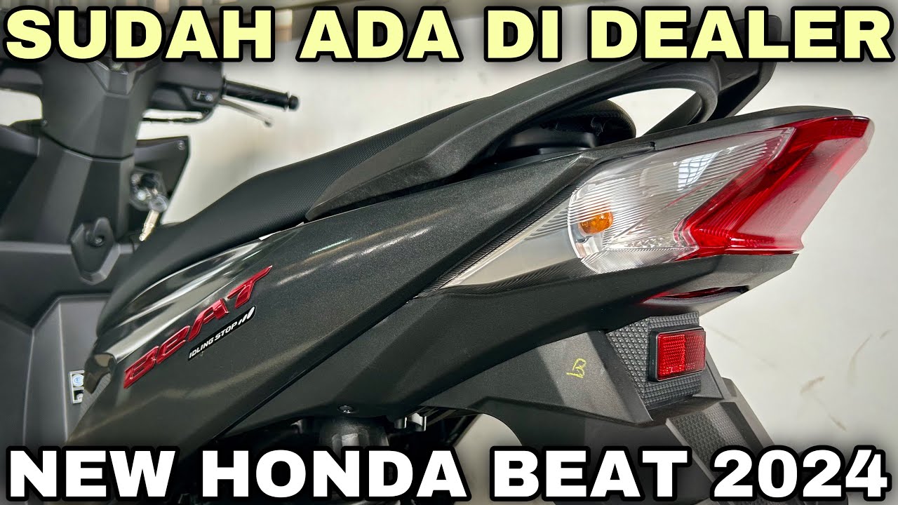 SUDAH DIJUAL‼️HONDA BEAT 2024 DELUXE NON KEYLESS BLACK - YouTube