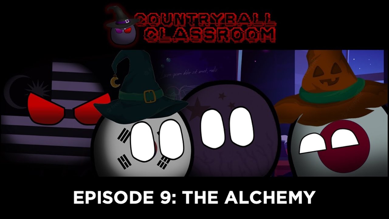 Countryball Classroom | Episode 9 - The Alchemy (Halloween Special 2022 ...