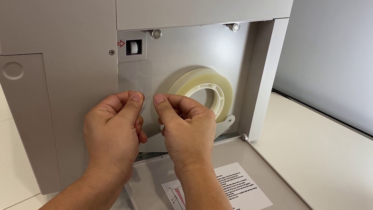 S-35 Tape Loading Setup (Side) - YouTube