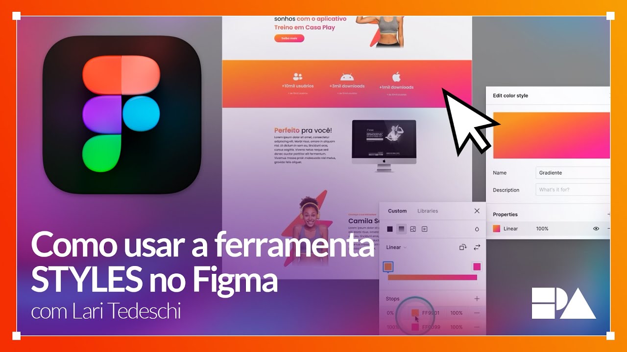 Figma: aprenda a usar Styles para agilizar seu workflow de design - YouTube