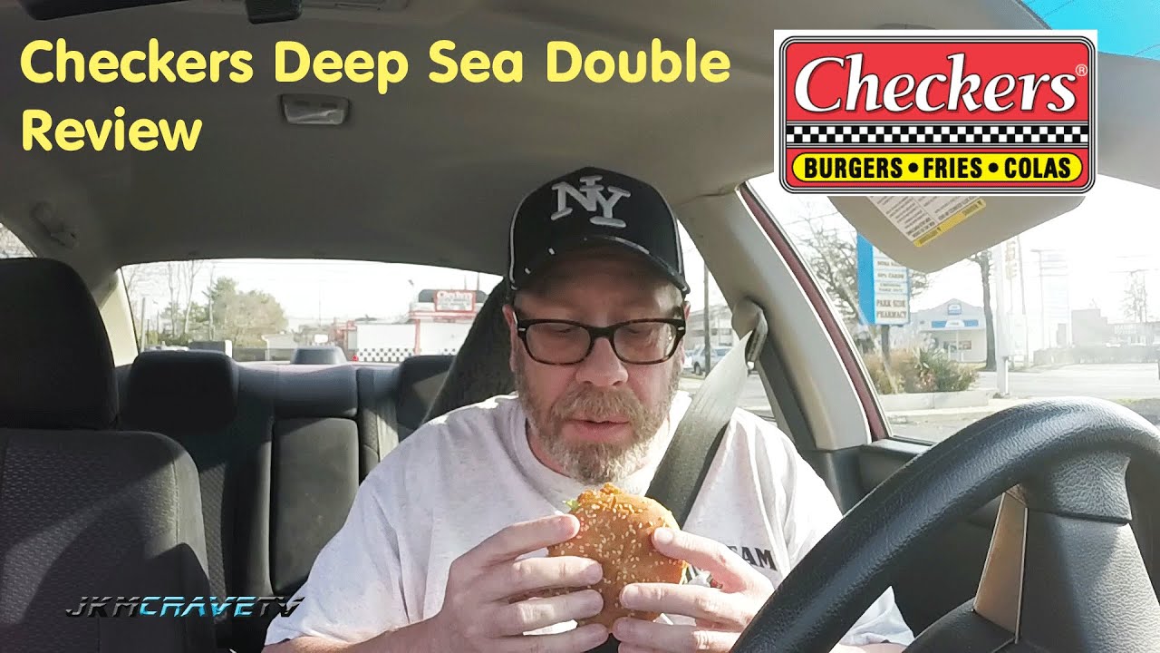 Quick Bite Review - Checker's Deep Sea Double - YouTube