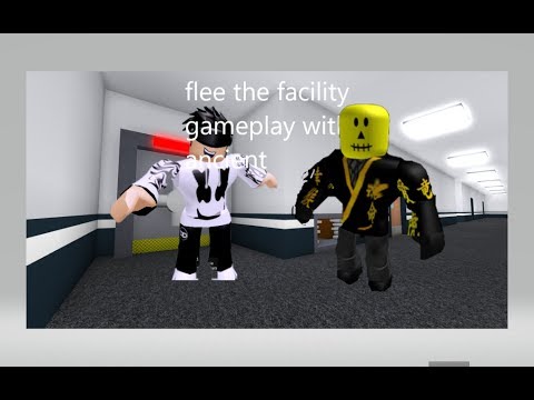 ROBLOX flee the facility gameplay with my friend - YouTube