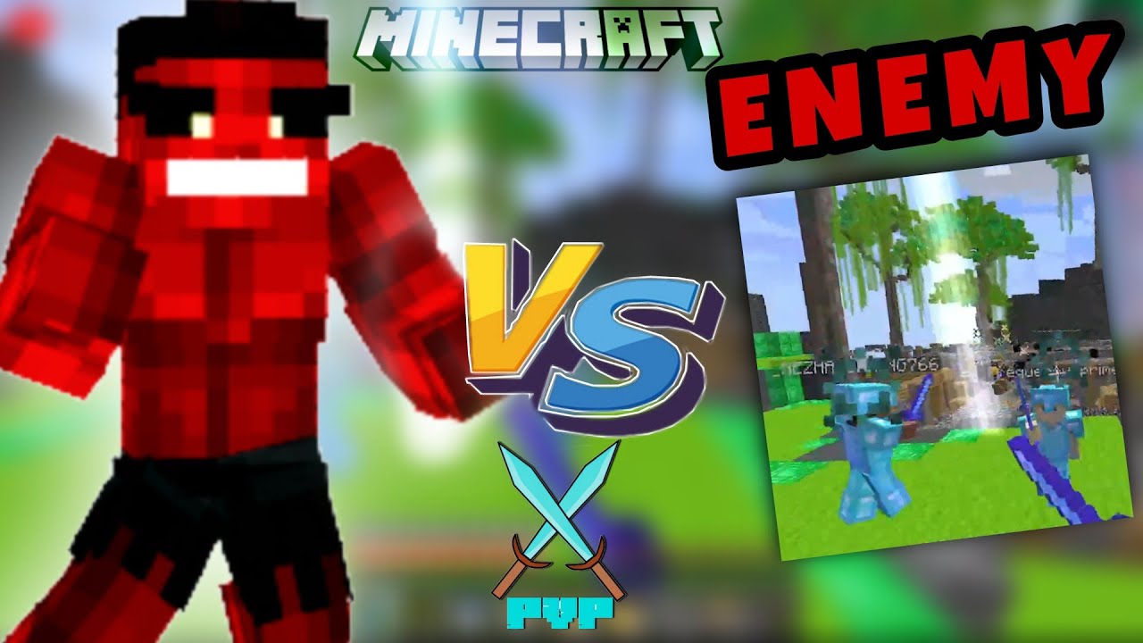 Minecraft PVP Destroy Random Whole Server With My Teammate - YouTube