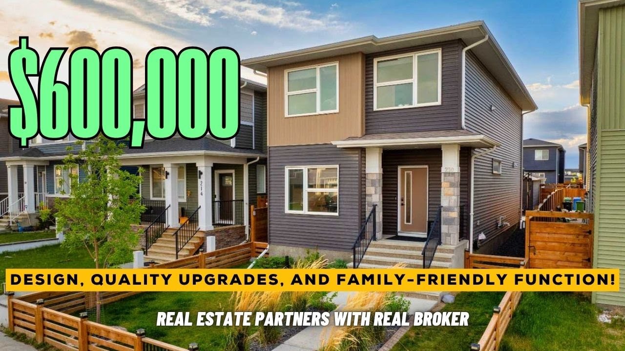 Stylish Modern Home With Over 1,700 SQFT In Chestermere, Alberta! - YouTube