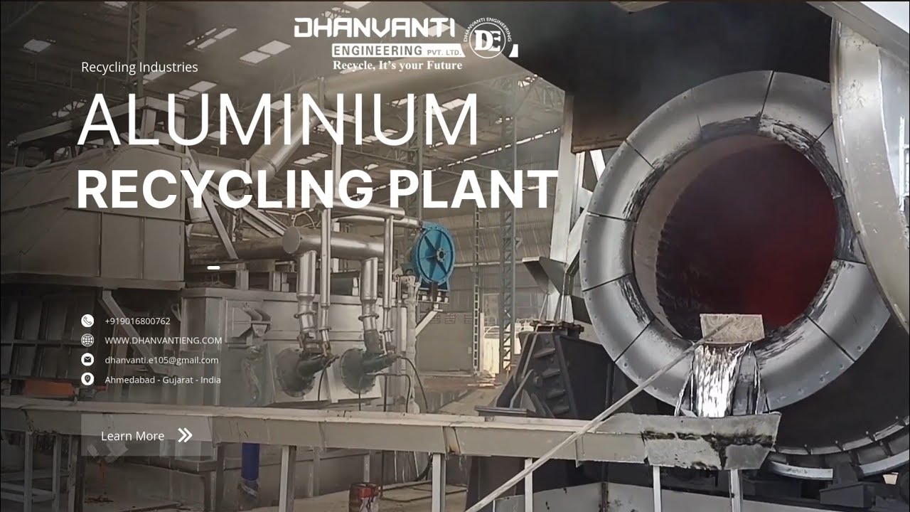 TRF | Tilting Rotary Furnace |Aluminium Recycling | Dhanvanti ...