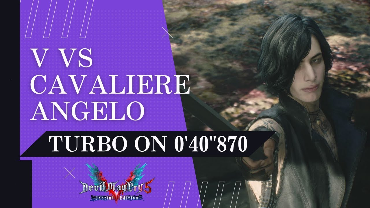 【DMC5SE】【SpeedRun】V BP Warming Up: (Stage 60) vs Cavaliere Angelo Turbo ...