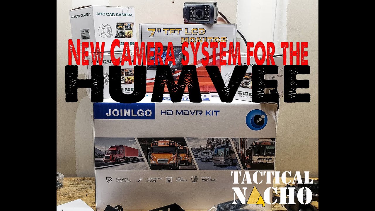 New Camera system for the Humvee! (It has a DVR!) - YouTube