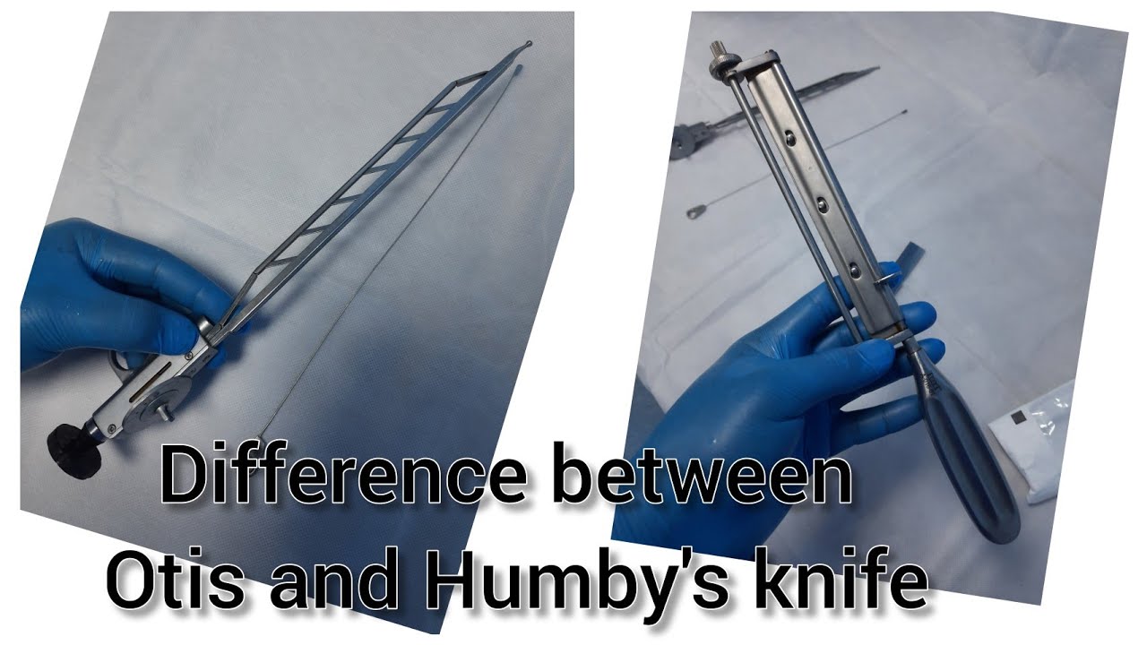 Humbys knife and Otis Knife | Skin grafting handle - YouTube