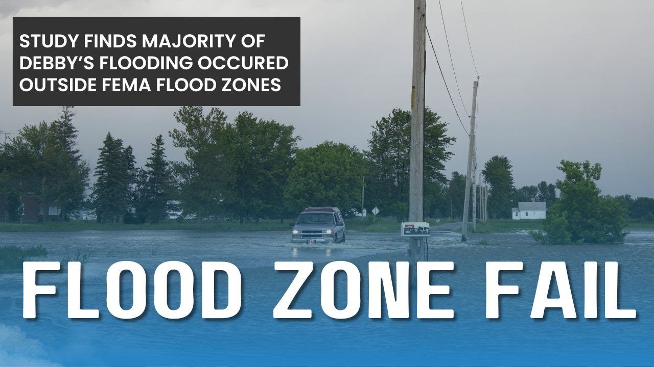 Flood Zone Fail: Study Finds Debby's Impacts Felt outside Flood Zones ...