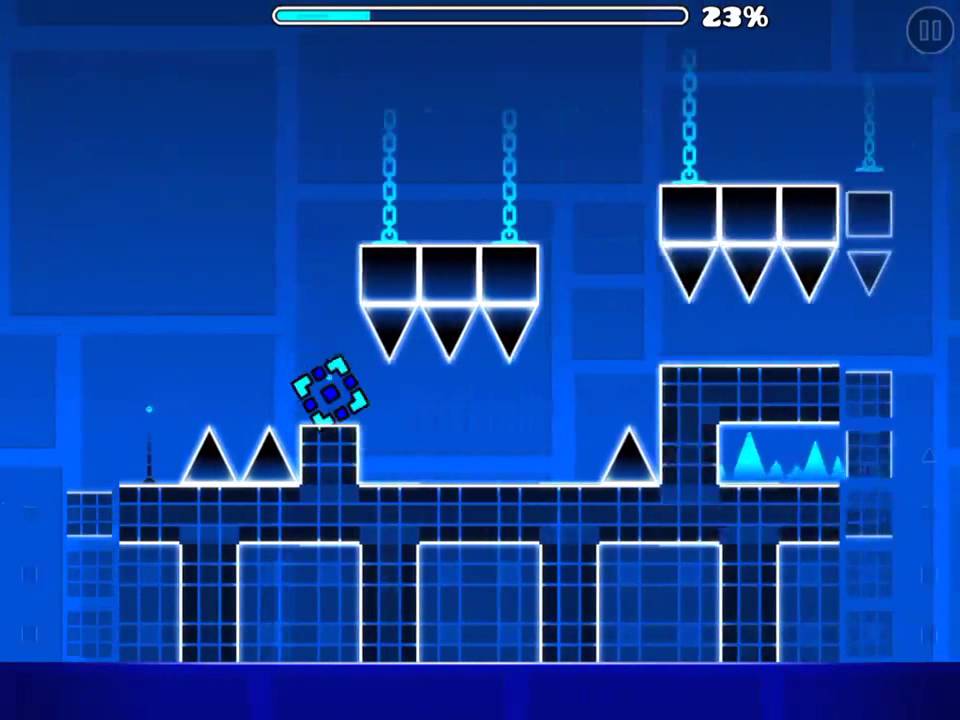 Epic fail on geometry dash - YouTube