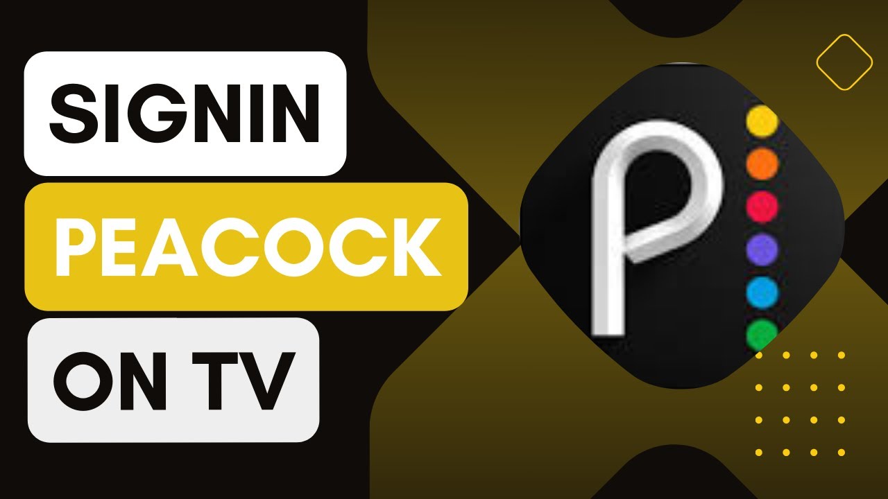 How To Sign Into Peacock On Tv ! - YouTube