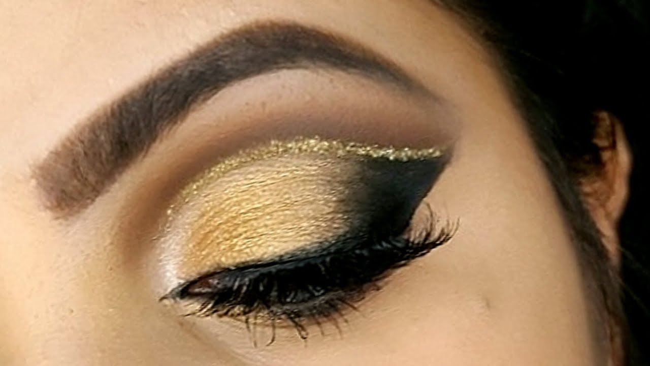 Golden Eyelook Tutorial for a Dazzling New Year's Eve! 🌟 #NewYearGlam ...