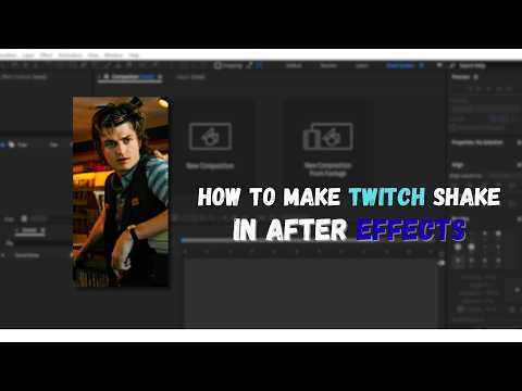 Viral Twitch Shake Edit in After Effects. Step By Step Guide