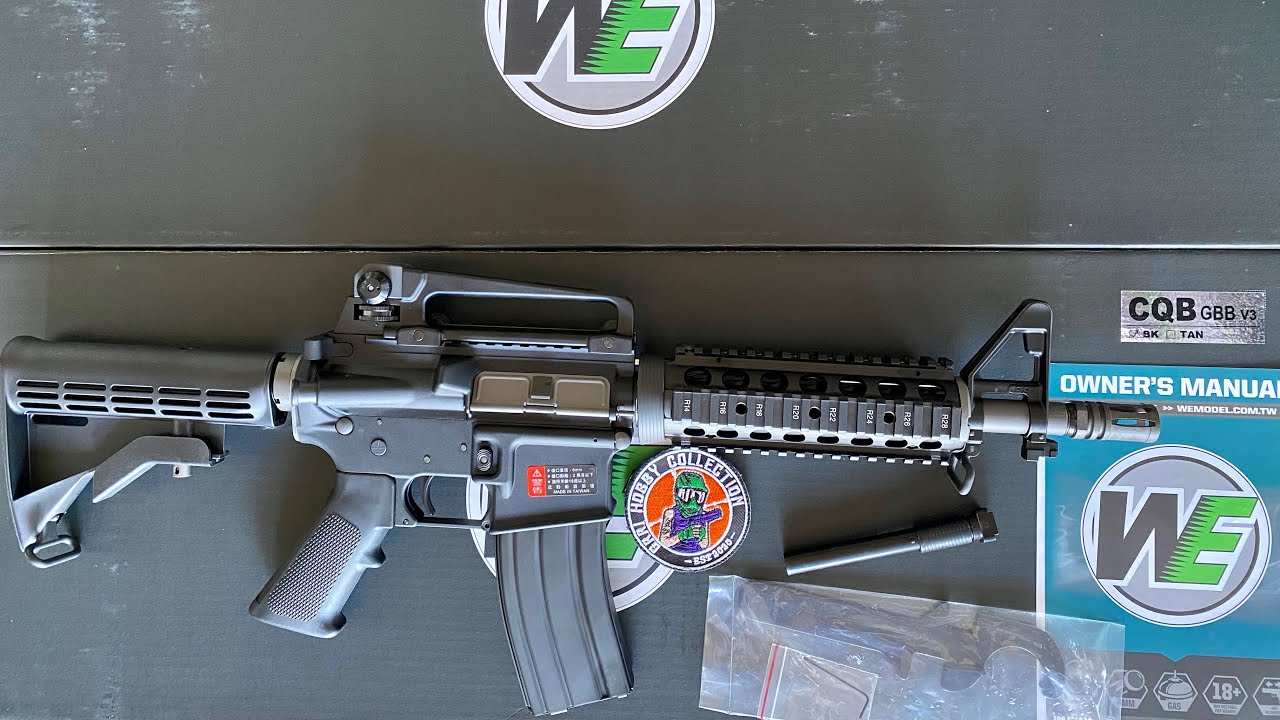 WE M4 CQB Version 3 GBBR bound for SURIGAO DEL SUR - YouTube