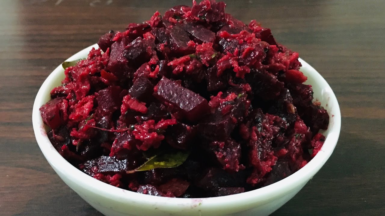 ಬೀಟ್ರೂಟ್ ಪಲ್ಯ | Beetroot Palya | Easy & Tasty Beetroot Fry - YouTube