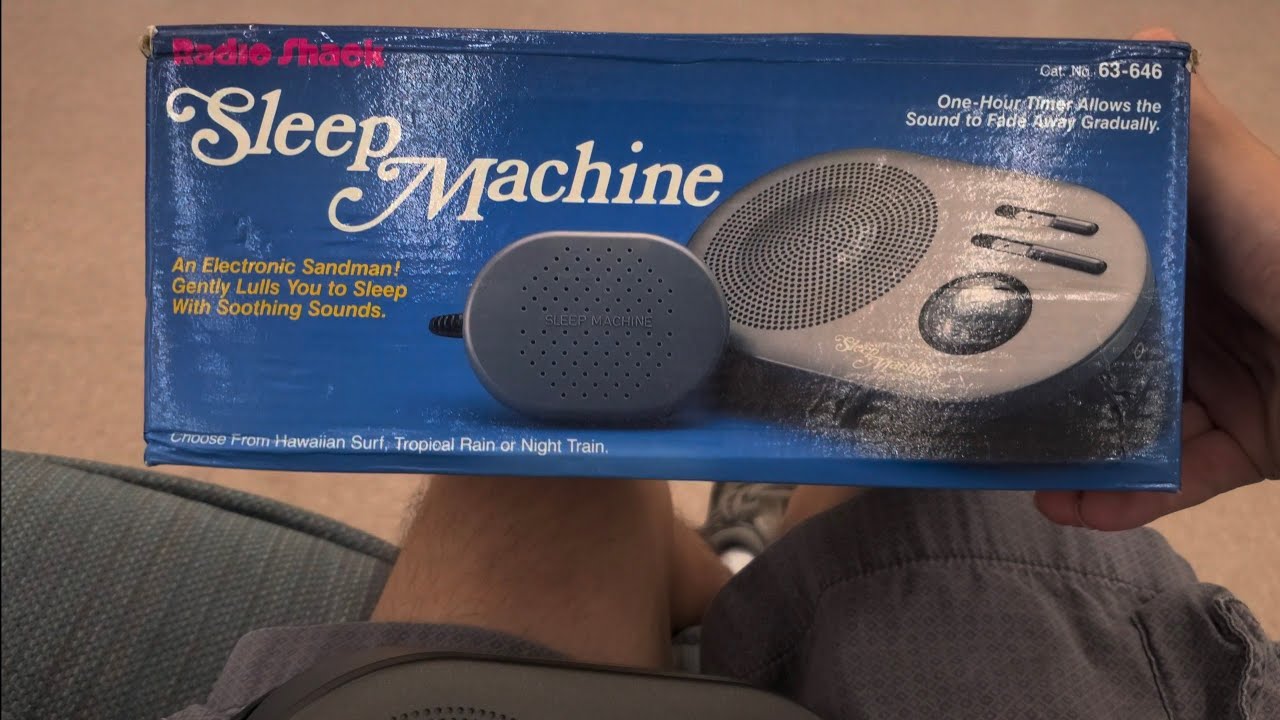 Radio Shack 63-646 Sleep Machine - YouTube