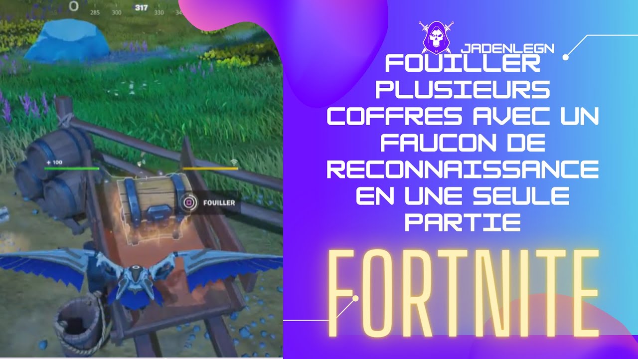 FOUILLER PLUSIEURS COFFRES AVEC UN FAUCON DE RECONNAISSANCE EN UNE ...