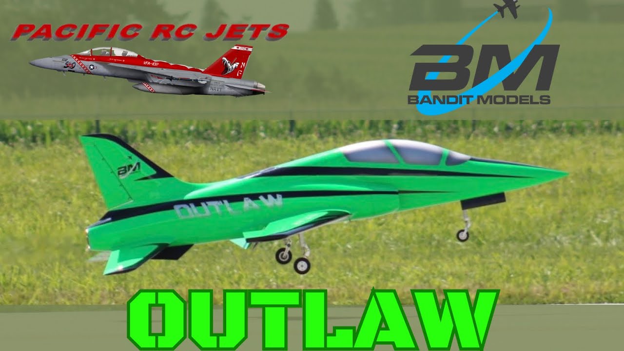 Bandit Models “Outlaw” debut at JOK 2023 exclusively at Pacific Rc Jets ...