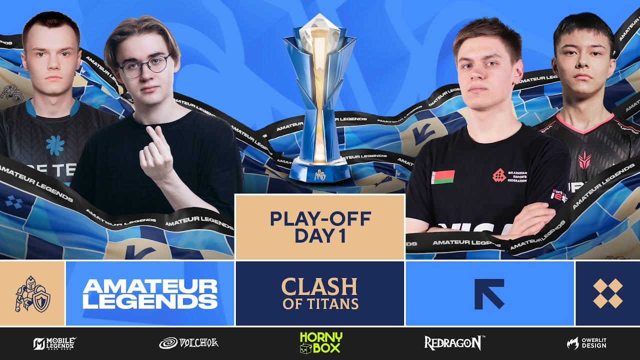 Amateur Legends: Clash Of Titans Play-off | Day 1 - YouTube