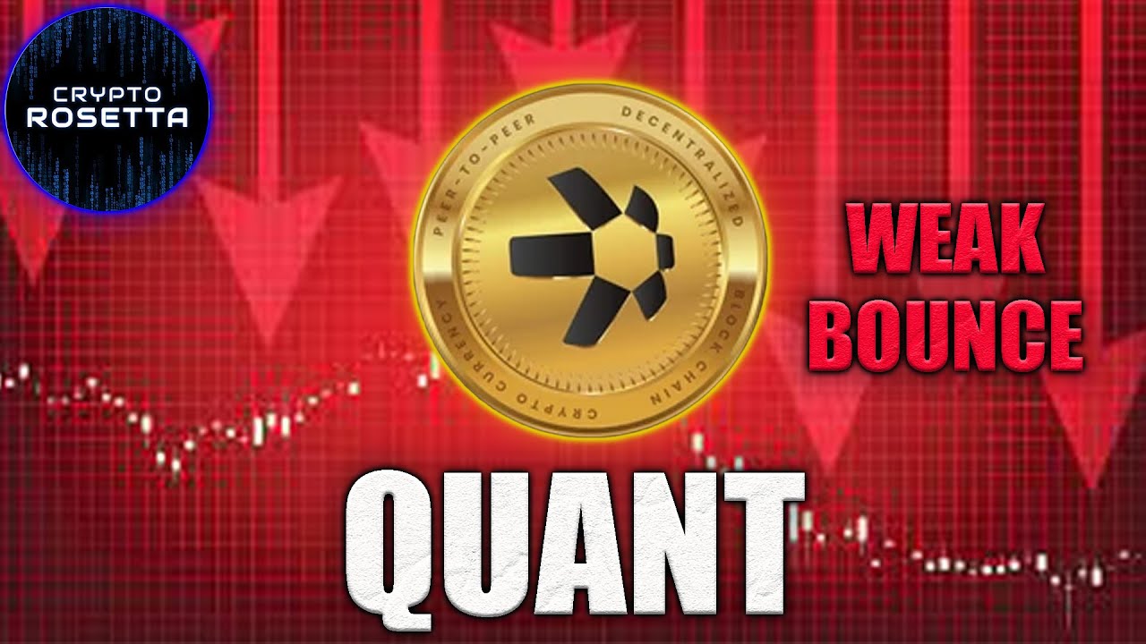 ⚠️WILL IT HOLD?⚠️ QNT QUANT Price UPDATE - Technical Analysis and Elliott Wave Analysis - YouTube