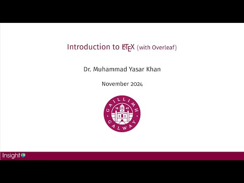 Introduction to LaTeX with Overleaf 🟣 Digital Tools for Research 🟣 18 November 2024
