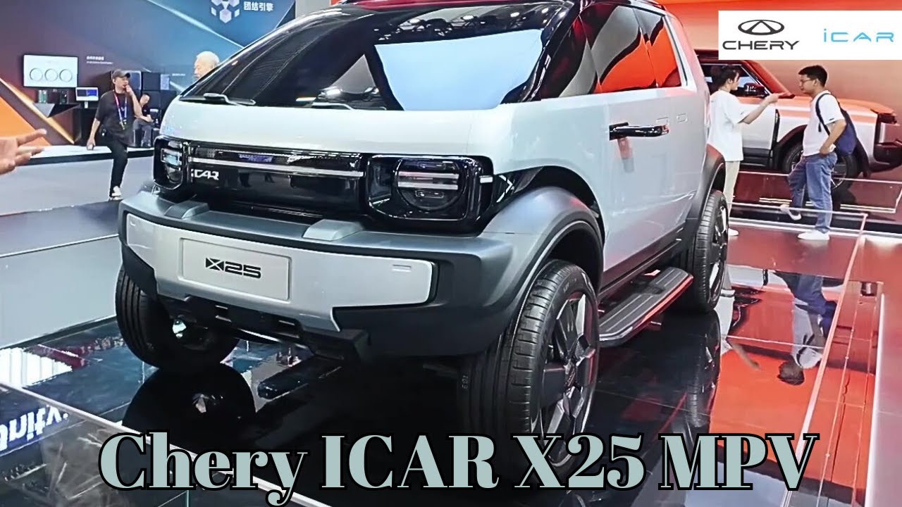 Off-Road MPV | Should Chery ICAR Produce This Car? | Chery ICAR X25 MPV ...