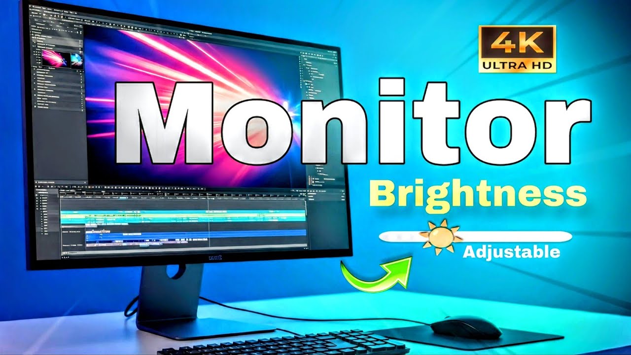 Adjust Monitor Brightness with Software Shortcuts - YouTube