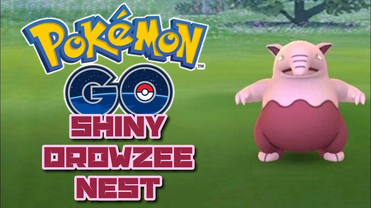 THE BEST SHINY DROWZEE NEST IN POKEMON GO! - YouTube