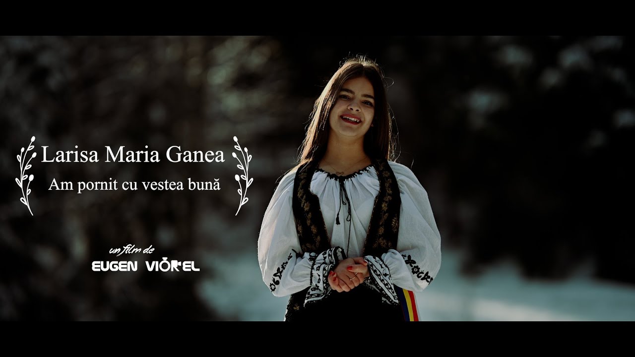 Larisa Maria Ganea - Am pornit cu vestea buna 4K \\ Colinda \\ 2021 ...