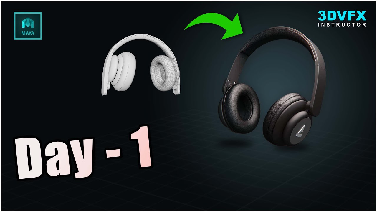 Headphone Modeling in Maya: Elevate Your 3D Skills to the Next Level ...
