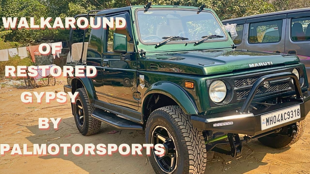 WALKAROUND OF PROJECT EMERALD I RETORED 1996 MODEL GYPSY WITH 1.6 ...