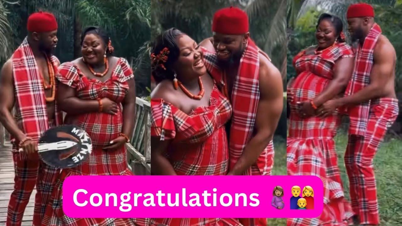 Stan Nze and Wife Blessing Jessica Obasi Reveal Pregnancy on Their 2nd ...