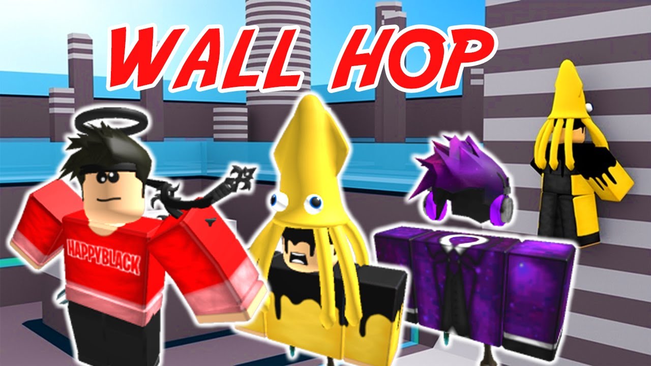 HappyBlack, Squid Magic (Foolzy) & Poidpd playing Wall Hop | ROBLOX ...
