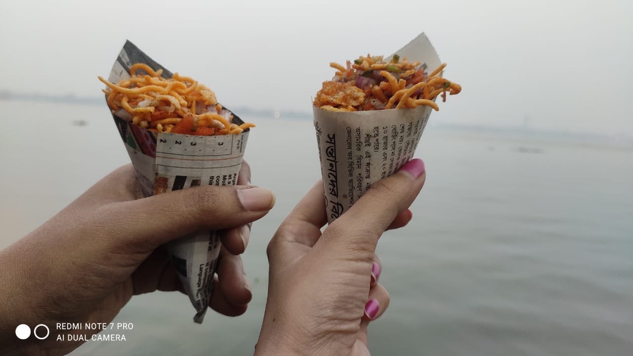 FIRST TIME TRY KORLM NILACHOLER FISH KOCHURI...MAA ER GHAT THEKE GHURE ...