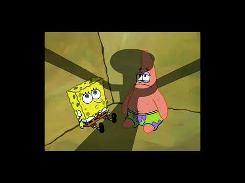 Spongebob - Squidward causes an avalanche