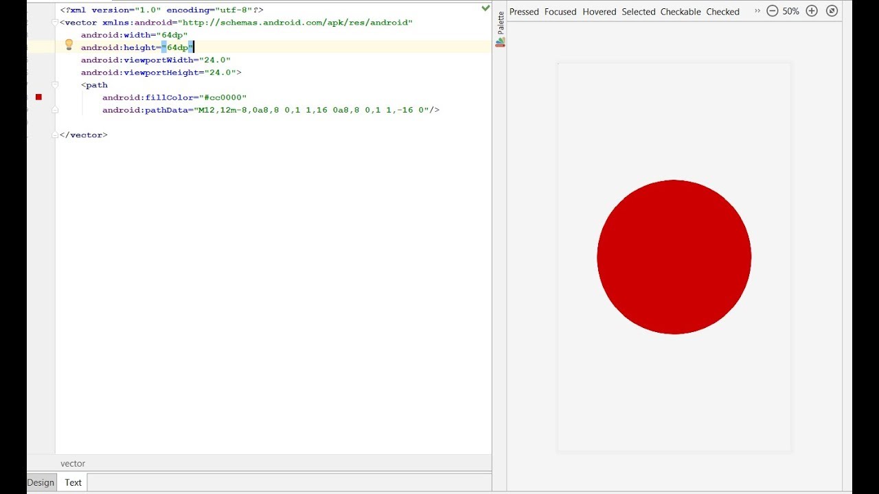 how to make color xml on android studio - YouTube