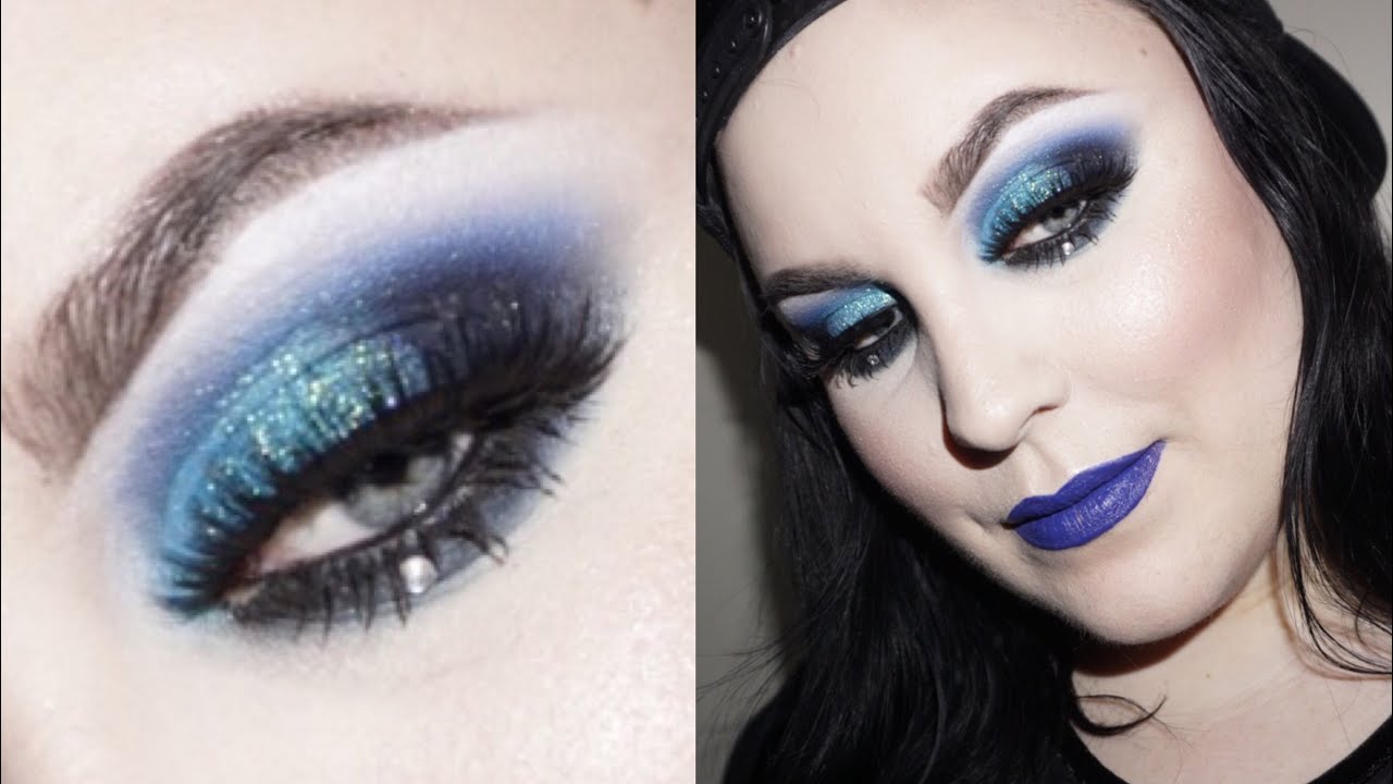 ICEY BLUE MAKEUP TUTORIAL - YouTube
