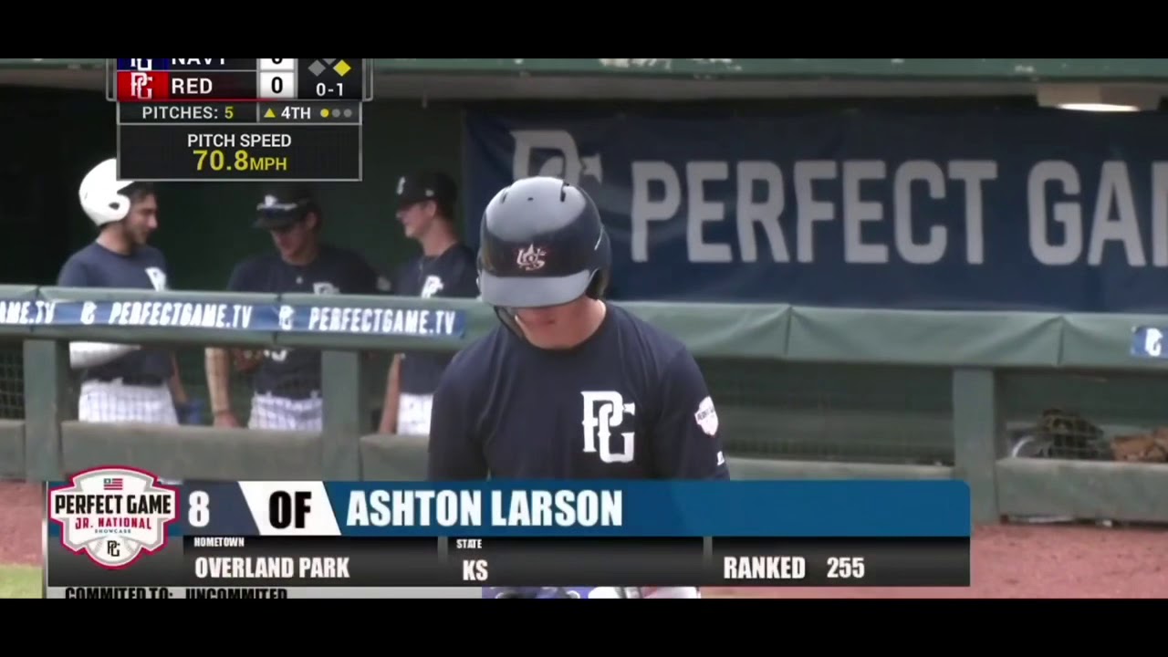 Perfect Game Jr. National - Ashton Larson - YouTube