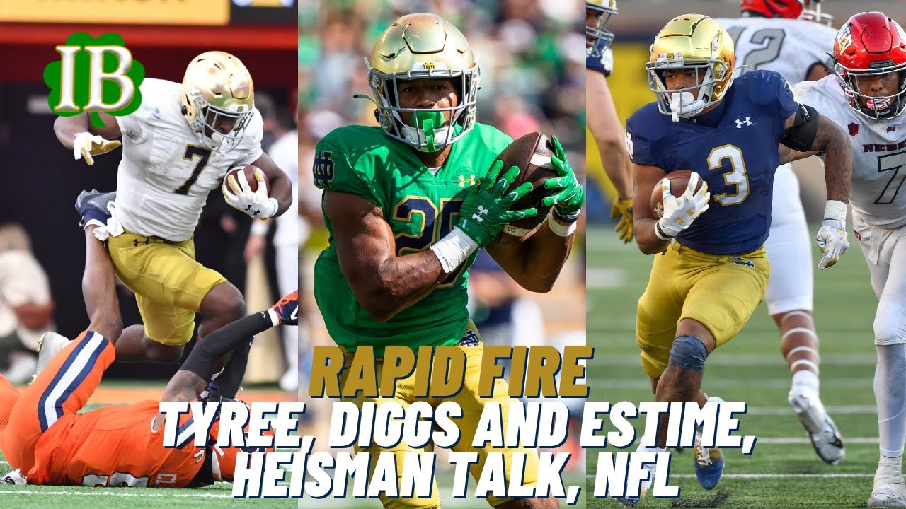 Rapid Fire: Audric Estime, Chris Tyree, Logan Diggs, Will Notre Dame ...