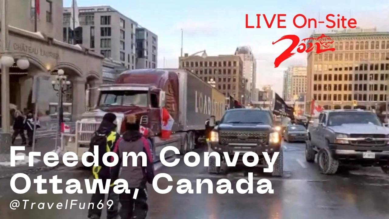 Truckers Freedom Convoy (Ottawa, Canada) February 2, 2022 (Part 2 ...