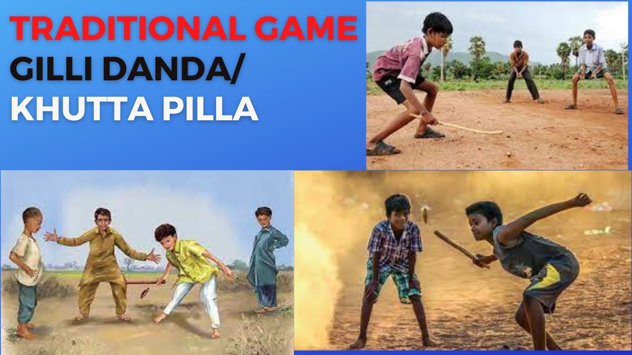 Traditional Game Gulli danda |Gilli Danda | Khutta pilla |Pak Goof Tv ...