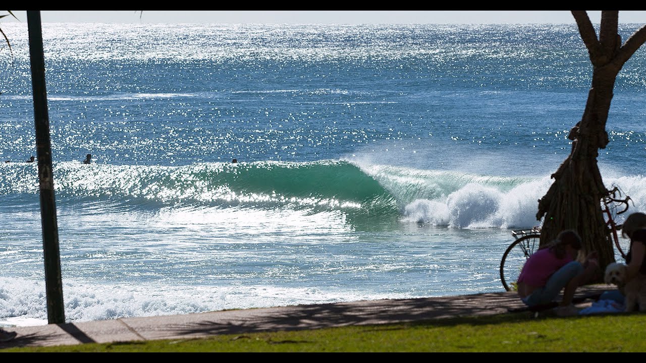 Iconic Aussie Waves - Burleigh - YouTube