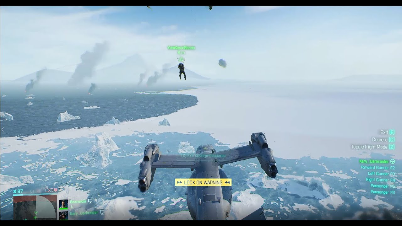 Battlefield™ 2042 Learning to fly the MV38-Condor - YouTube