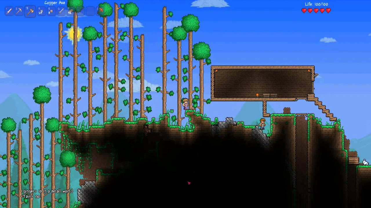 Terraria: 100 Ways To DIE (or Creating A New World) - YouTube